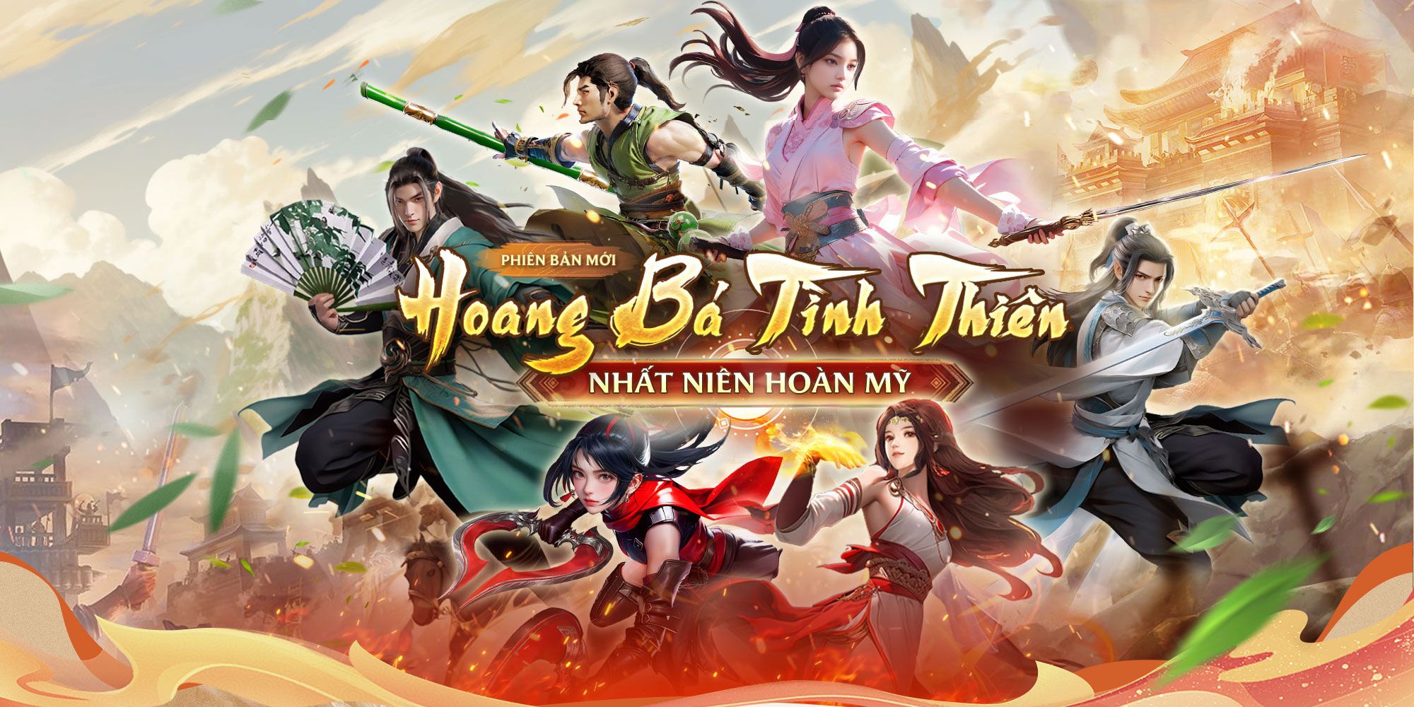 Phiên bản mới Hoang Bá Tình Thiên | Thiên Long Bát Bộ 2 VNG - Thế Giới Thiên Long Hoàn Mỹ