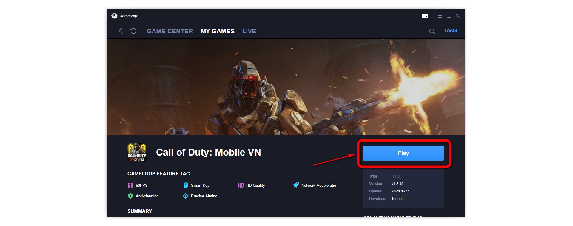 HƯỚNG DẪN COD MOBILE: CẬP NHẬT PHIÊN BẢN MỚI GIẢ LẬP GAMELOOP