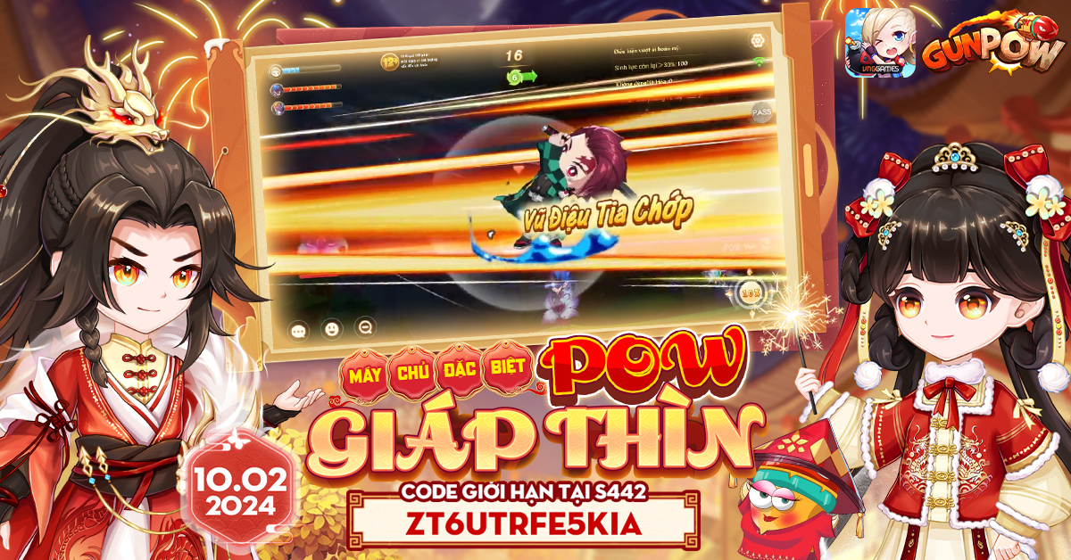 [Máy chủ mới đặc biệt 442] Pow Giáp Thìn - Tham gia ngay