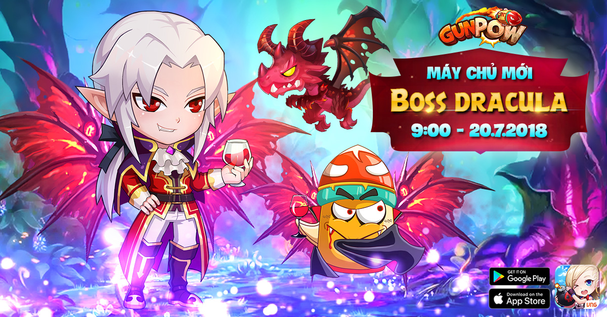Ra mắt máy chủ Boss Dracula - Ra mắt máy chủ Boss Dracula