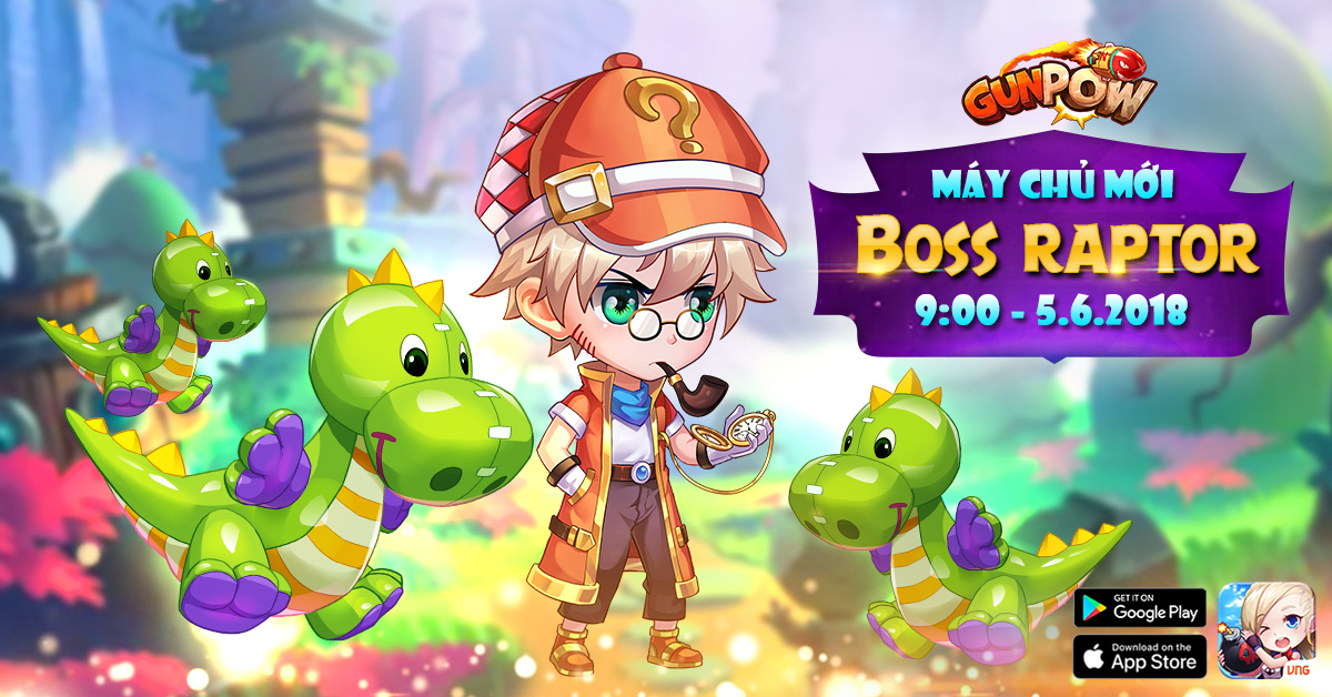Ra mắt máy chủ Boss Raptor - Ra mắt máy chủ Boss Raptor