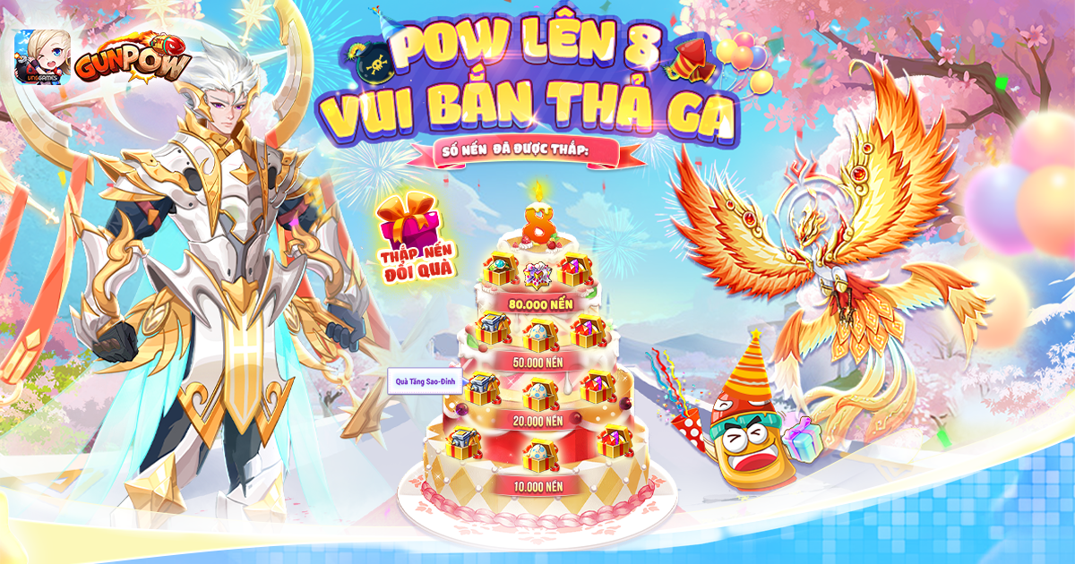 POW LÊN 8 - VUI BẮN THẢ GA