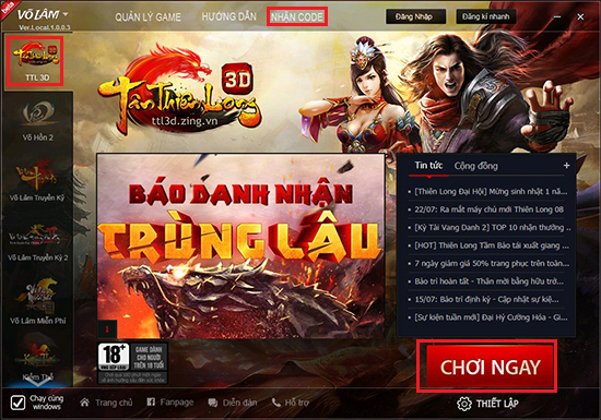 [Võ Lâm Plus] Kho game kiếm hiệp số 1 Việt Nam | Tân Thiên Long 3D