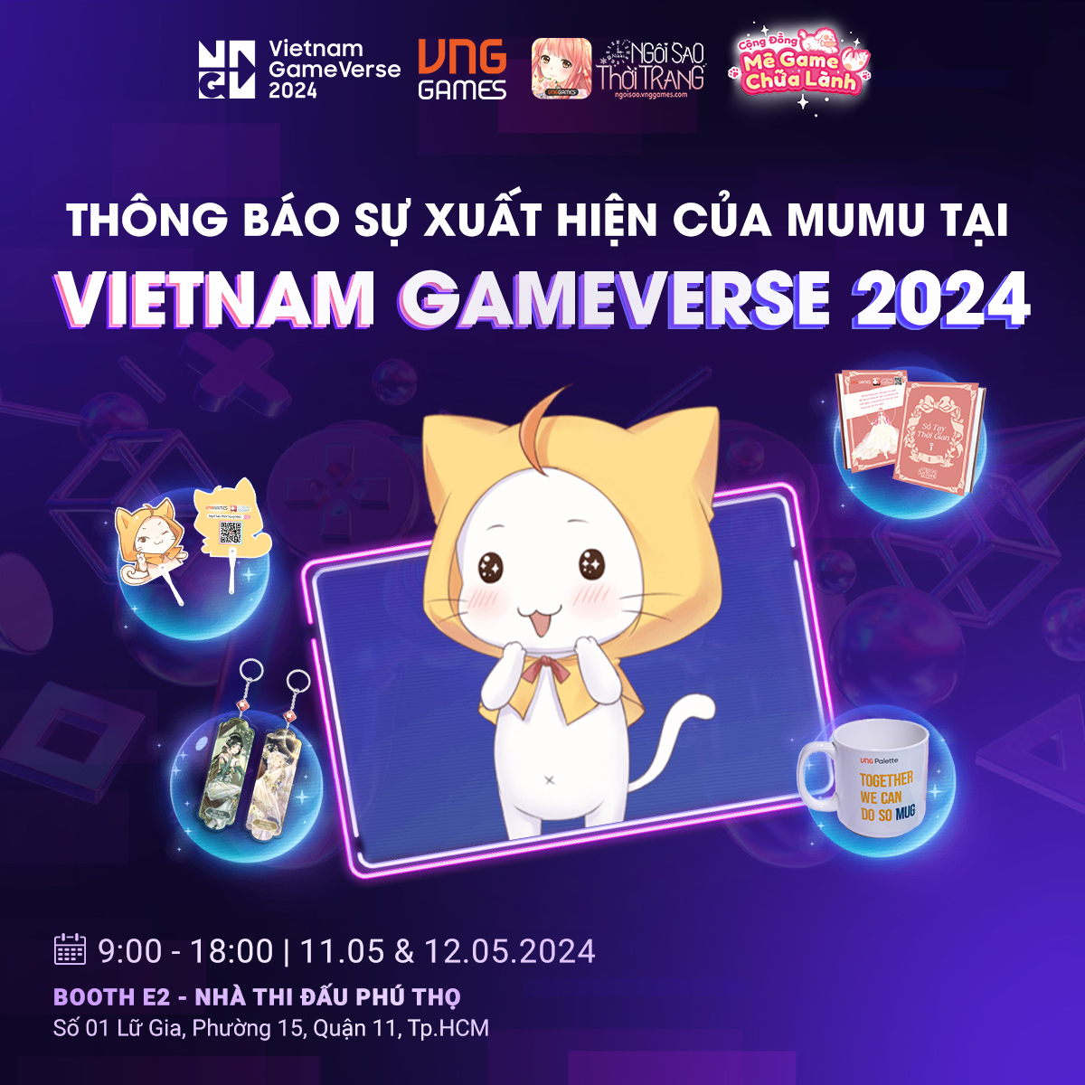 Ngôi Sao Thời Trang VNG: Miracle Nikki | THÔNG BÁO SỰ XUẤT HIỆN CỦA MUMU TẠI VIETNAM GAMVERSE 2024