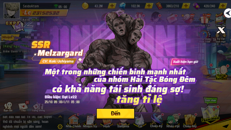 Chiêu mộ định hướng Melzagard (25/10):Game mobile bản quyền Anime One ...