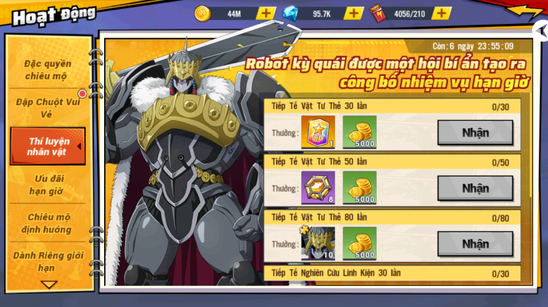 Chiêu mộ định hướng G4 (25/05):Game mobile bản quyền Anime One Punch ...